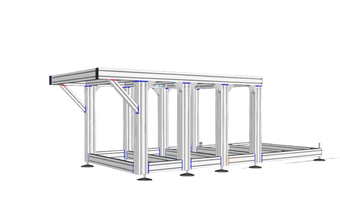 Custom Heavy Duty Aquarium Frame – RM components