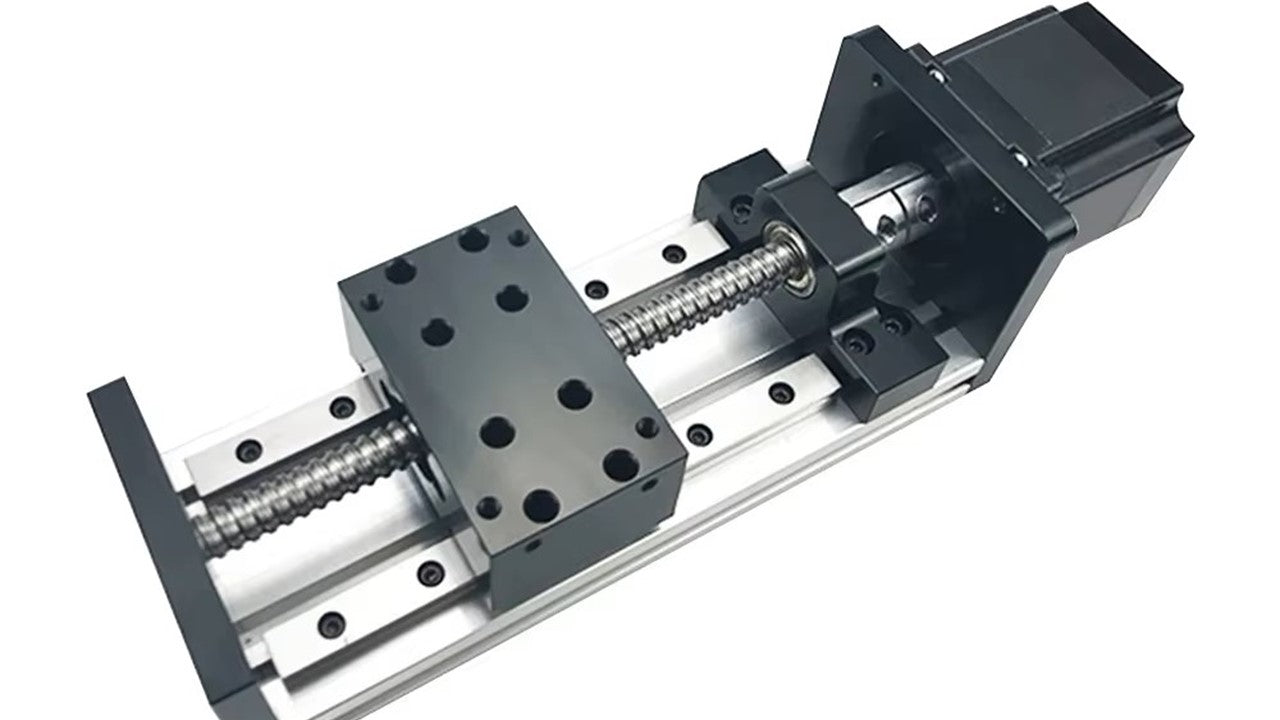 200 mm kit CNC Sliding Table Z Axis MGR12 12mm Linear Rail SFU1605 Bal ...