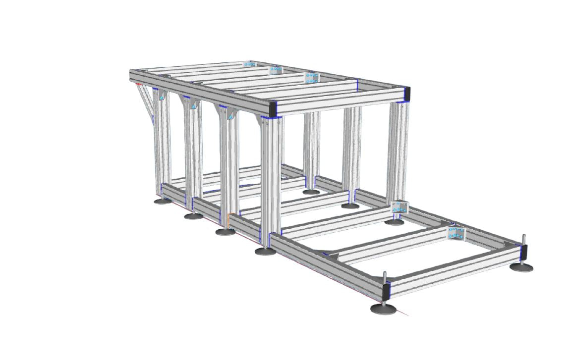 Custom Heavy Duty Aquarium Frame – RM components