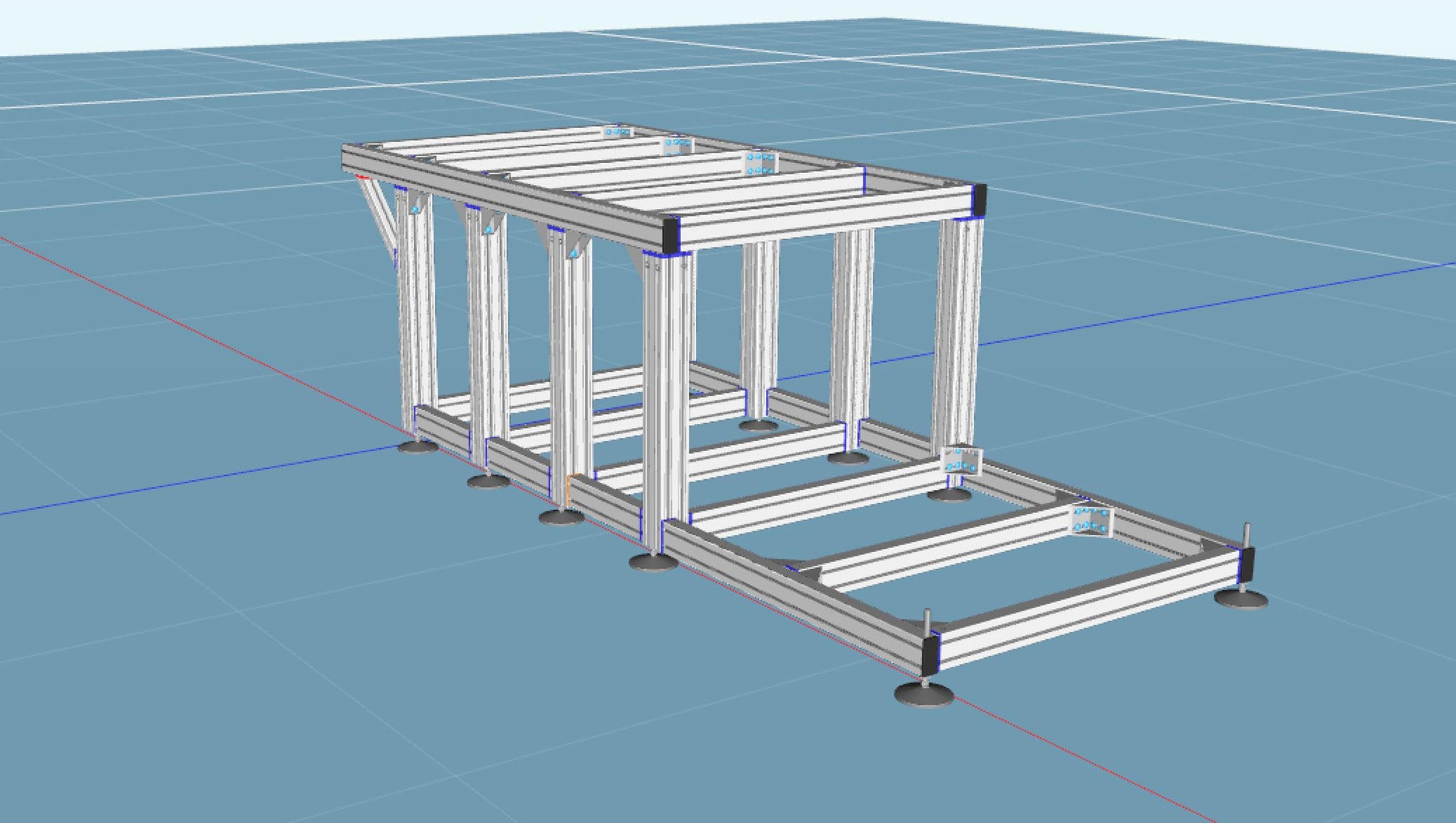 Custom Heavy Duty Aquarium Frame – RM components