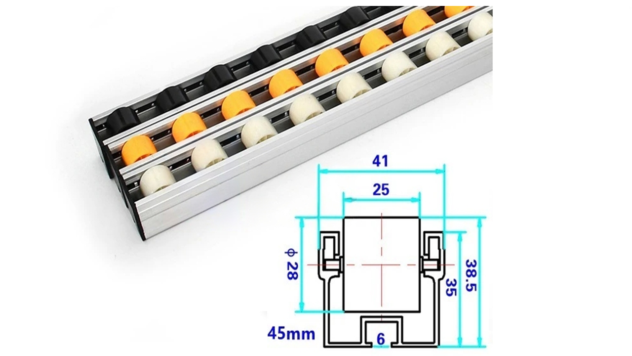 Aluminum Alloy Fluent Strip 41x35 – RM components