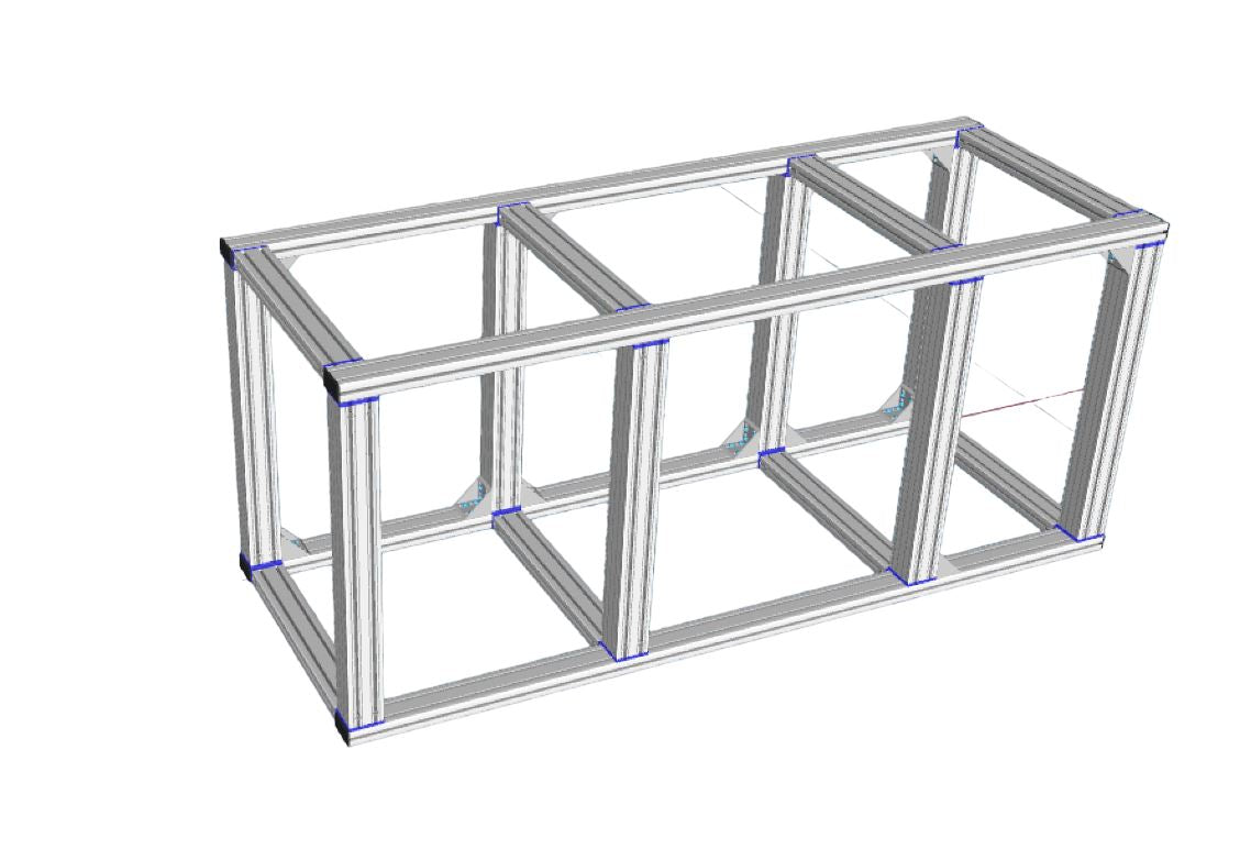 2400mmx600mmx600mm Heavy duty Aquarium Stand – RM components