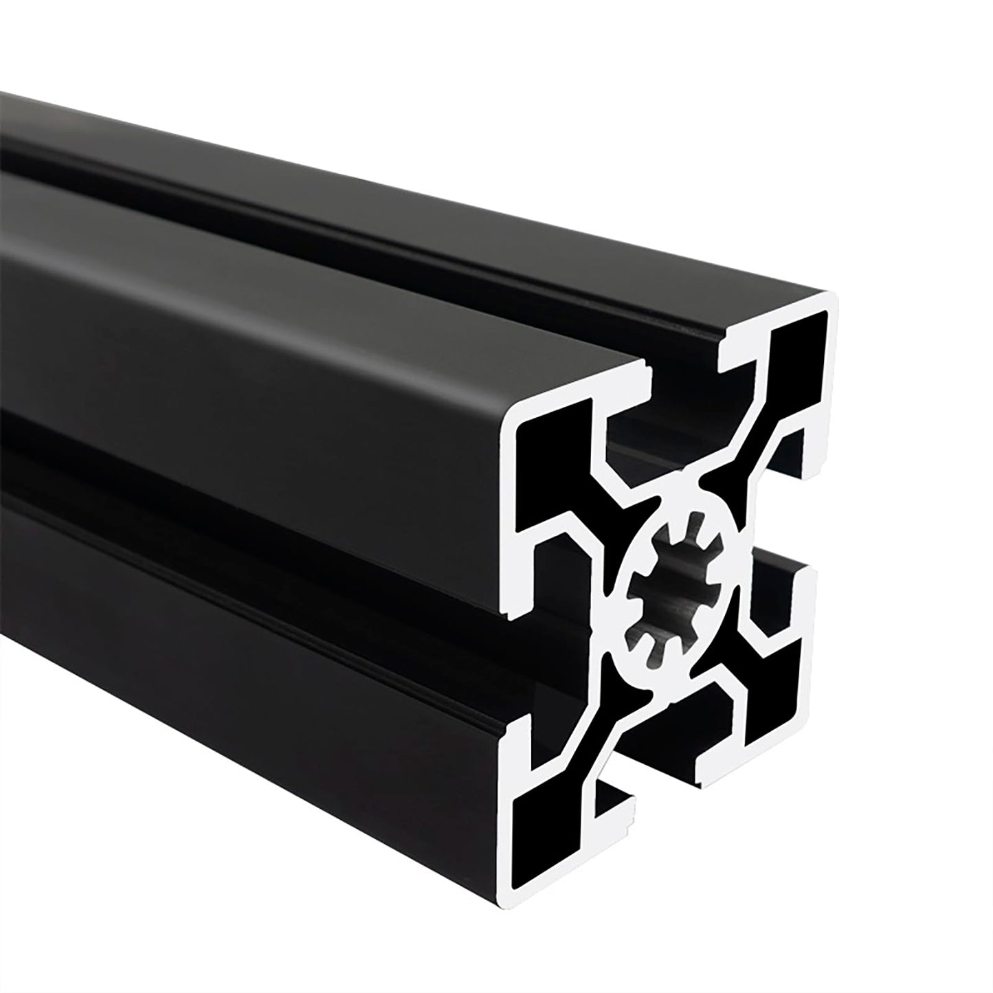 5050-T Slot -Black -Aluminium Extrusion -(50 series) – RM components