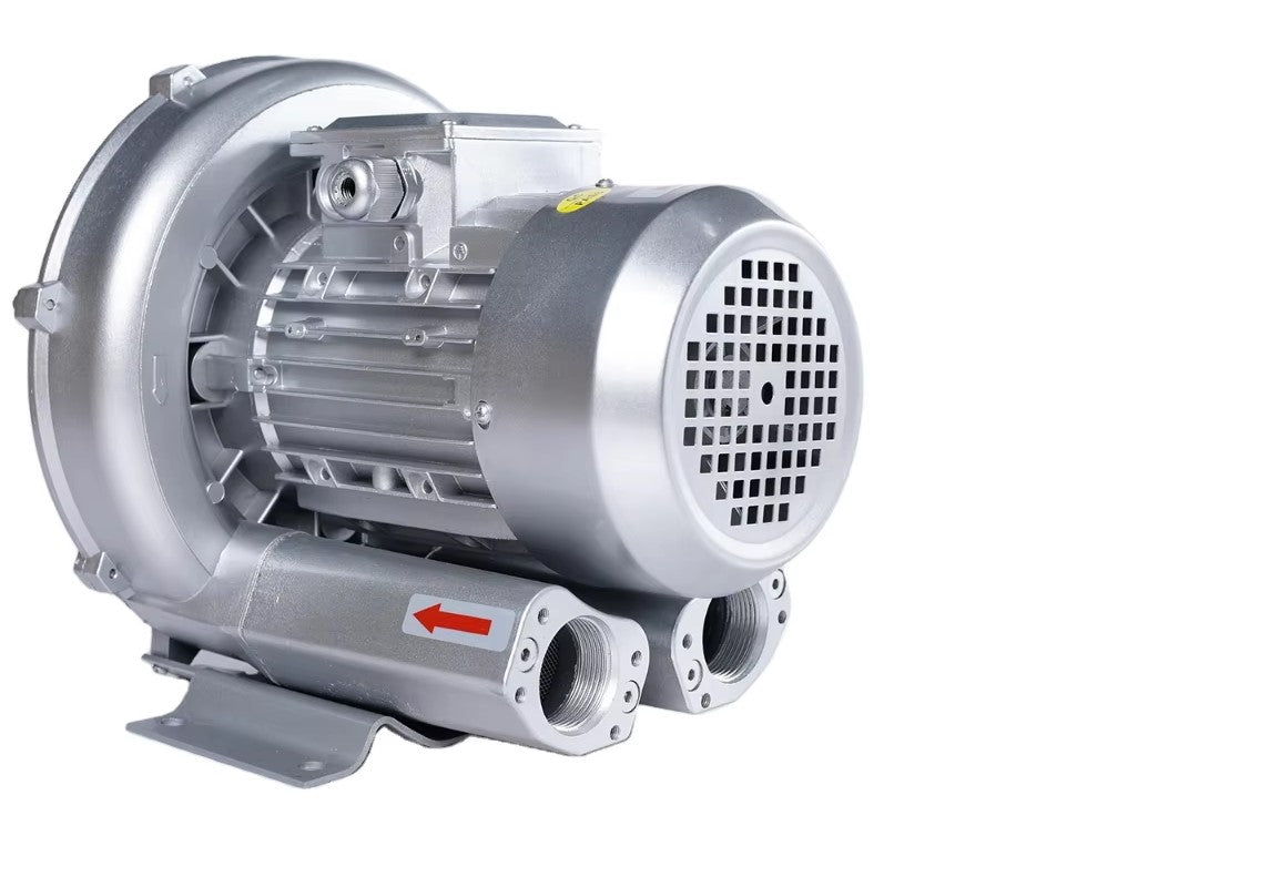 Single section 3 Phase 380V Motor Ring Blower Vacuum Pump for CNC Mach ...