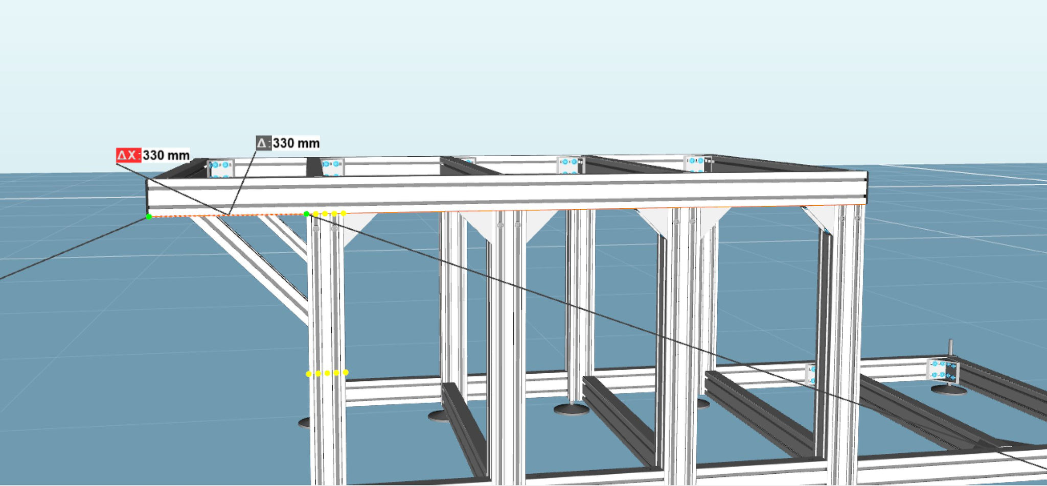 Custom Heavy Duty Aquarium Frame – RM components