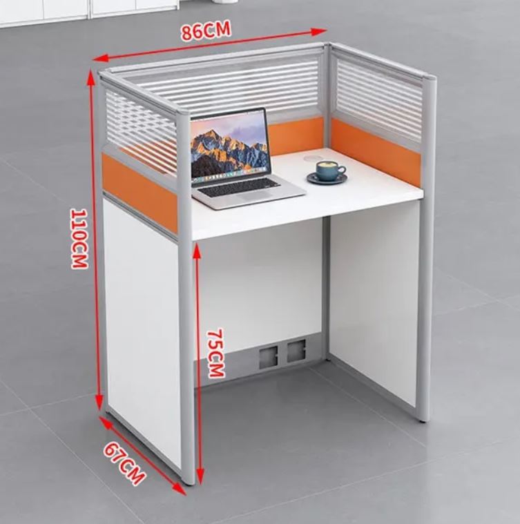 Custom Staff table with fixed/Mobil pedestal workstation office cubicl ...