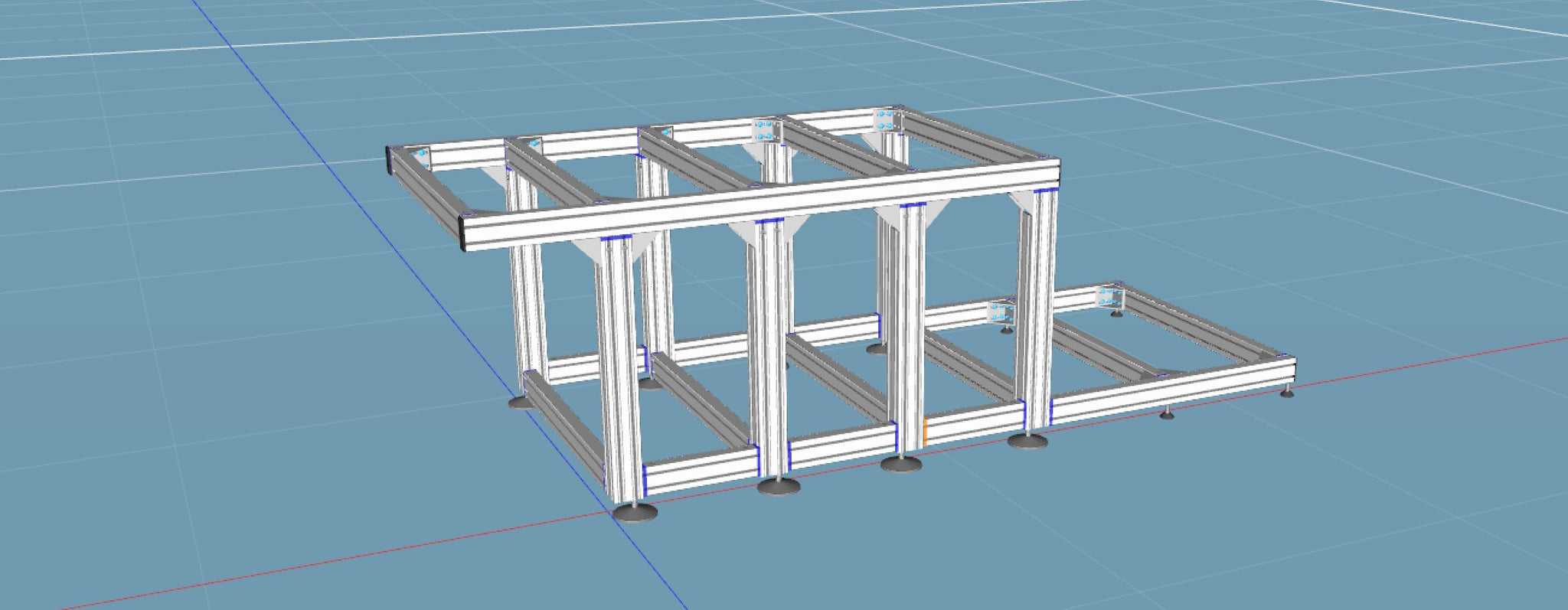 Custom Heavy Duty Aquarium Frame – RM components
