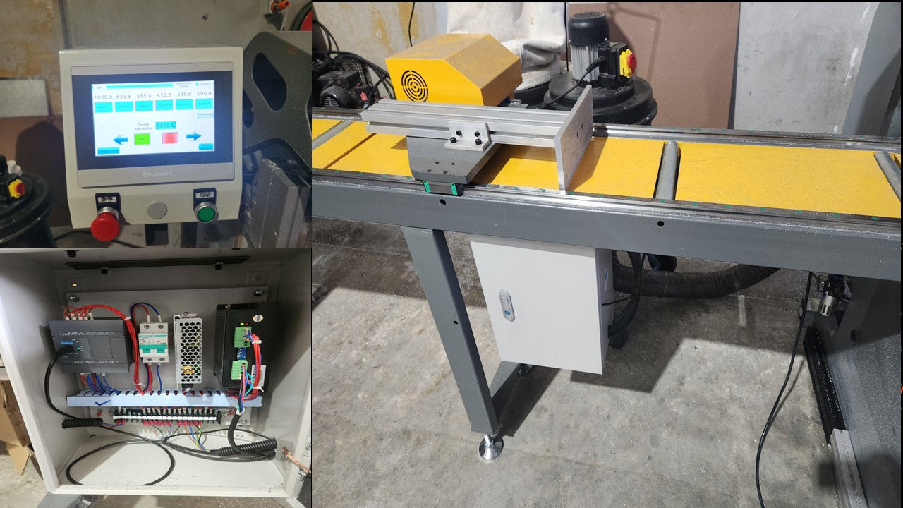 Automatic Linear gate stopper machine pre programmed ready to use it ...