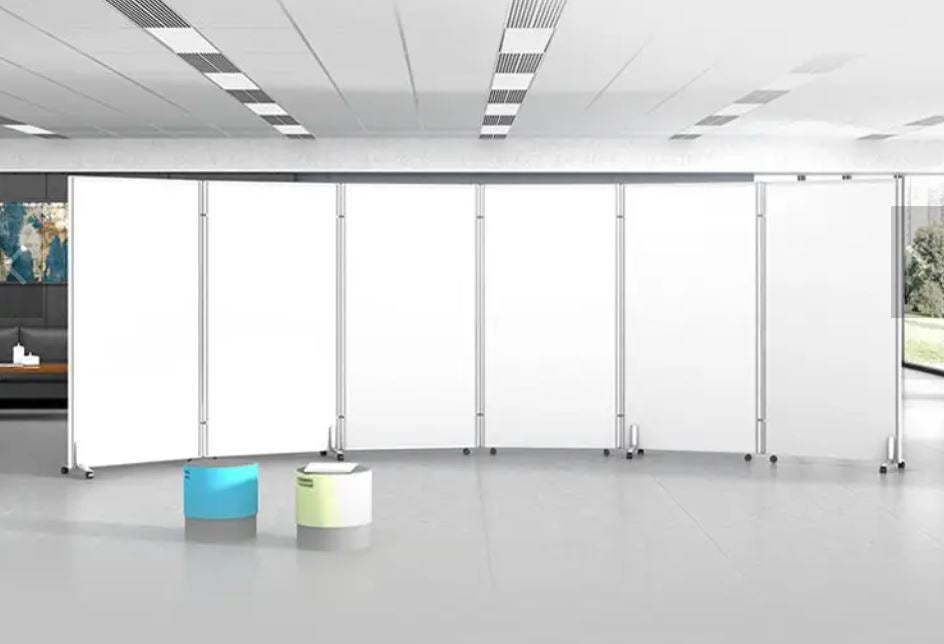 Portable Aluminium profiles building office divider and partition wall ...