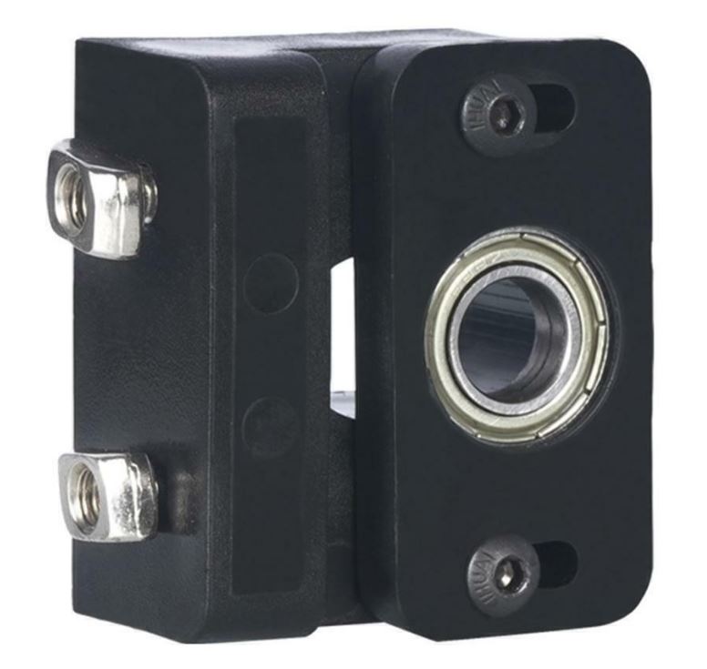 Z-Axis leadscrew top mount with screws and T-Nuts – RM components