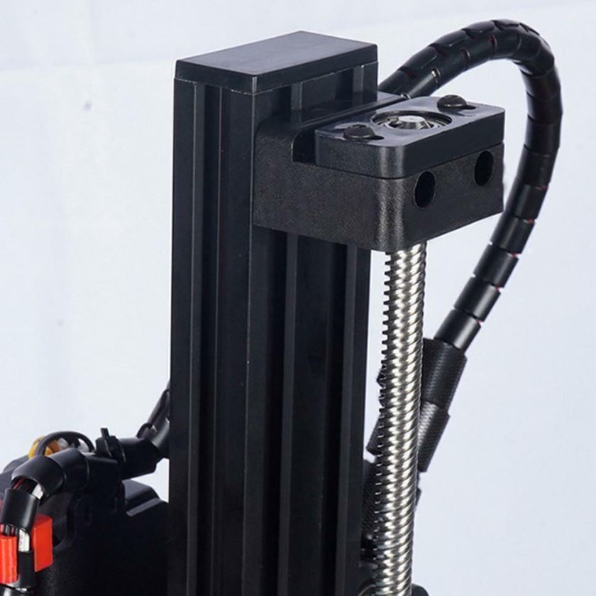 Z-Axis leadscrew top mount with screws and T-Nuts – RM components