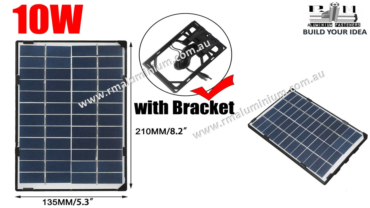 15W Real Power Solar Panel Portable 12V DC Output Charger Solar Cells ...