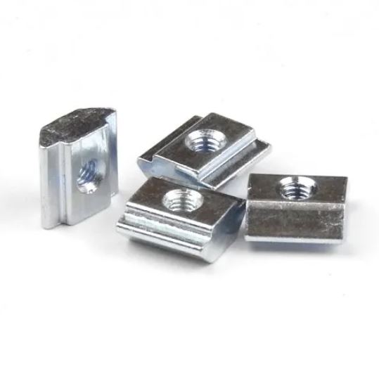 Pack of 20 Pcs M8, 40 Series Sliding T-Nut – RM components