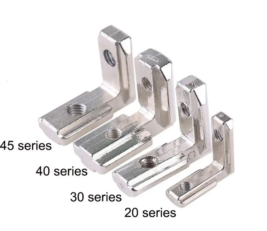 Interior Corner Bracket (8mm slots) - 40 Series – RM components