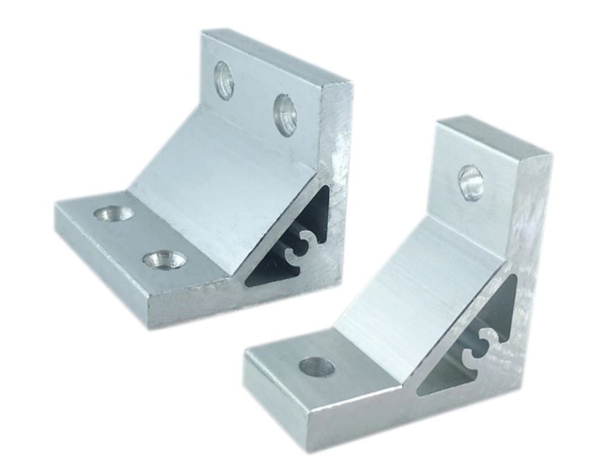 Right Angle Corner Joint Bracket, 4 Holes - 100x100mm – RM components