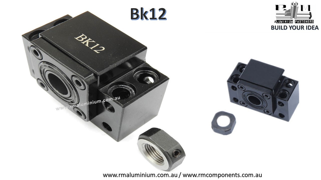 BK12 Fixed Ball Screw Support With Lock Collar – RM components