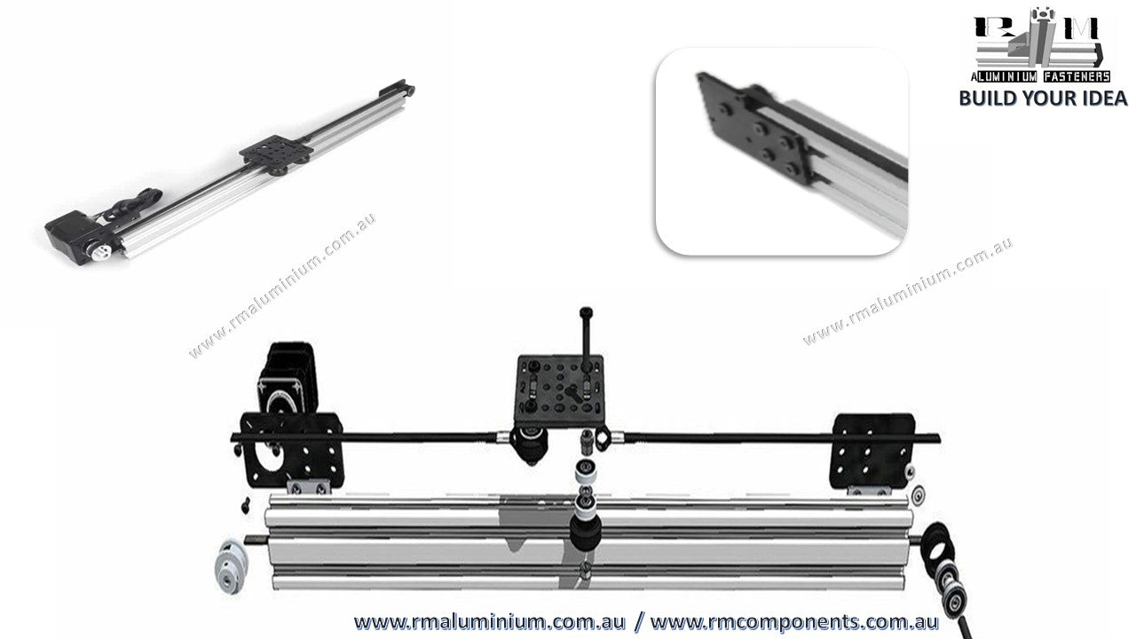 500mm 2020 V-slot Belt Actuator Kit – RM components