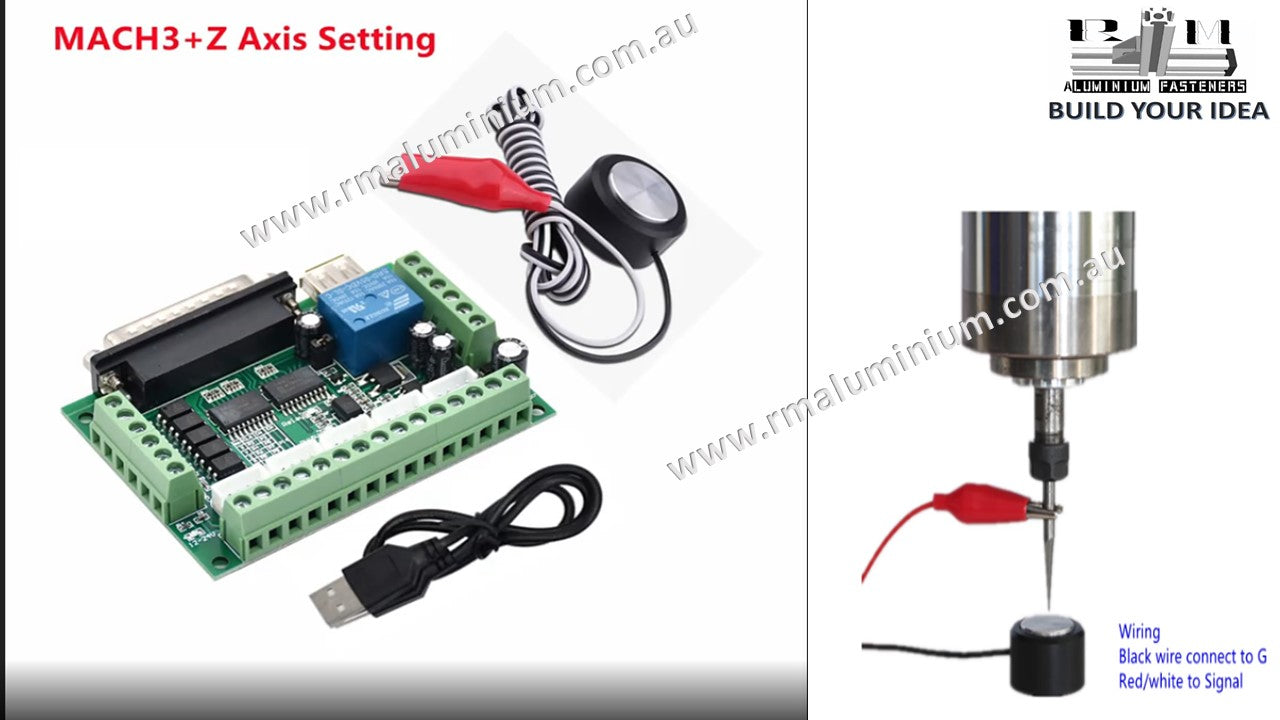 Mach3 Usb Controller Breakout Board 5 Axis Cnc Router Mach 3 Interface Rm Components