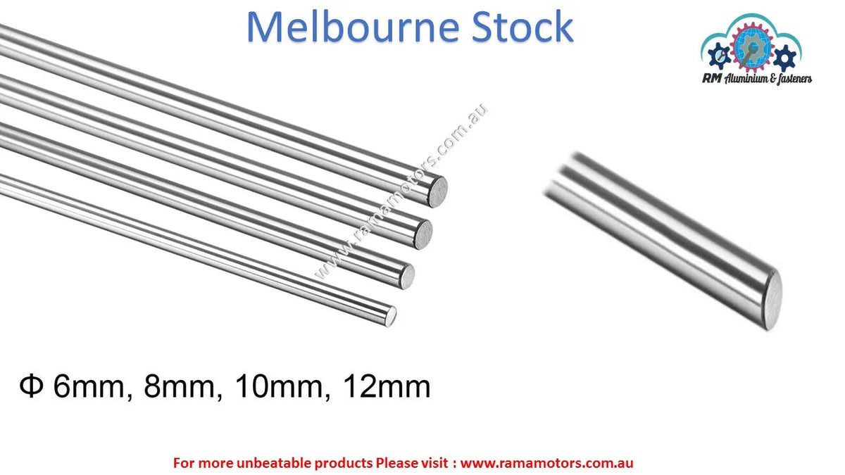 CNC 3D Printer Axis Carbon steel Smooth Rod Linear Rail Shaft-12mm – RM ...