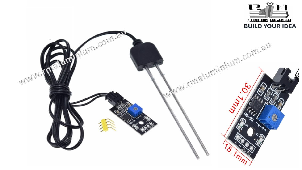 Soil Moisture Sensor and Soil Detector Module Soil Moisture Test Soil ...