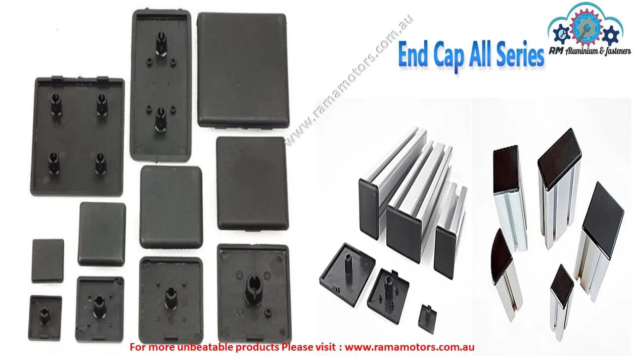 T- Slot End Caps (black)-30 series R – RM components