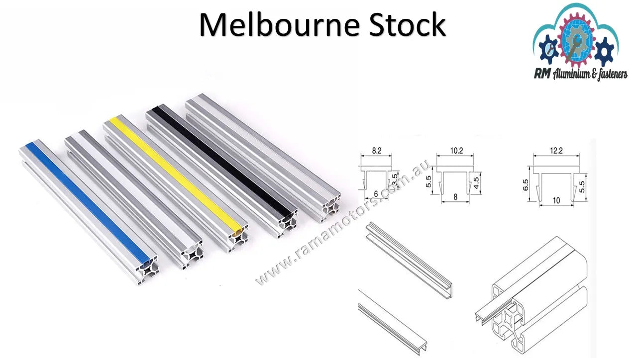 White PVC Cover strip (8mm slots)-30/40 series – RM components