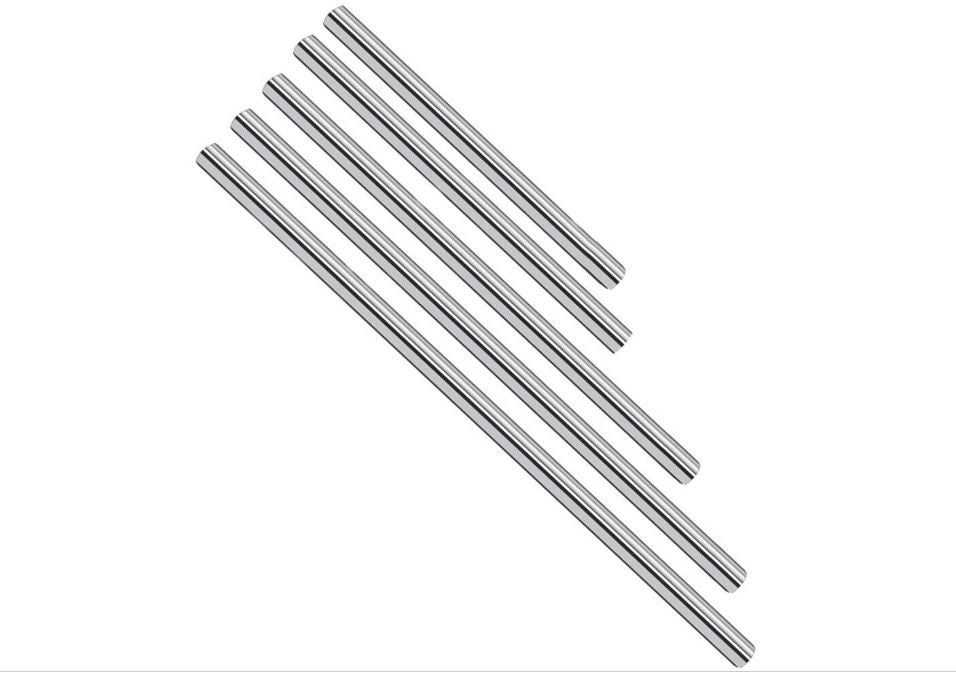 CNC 3D Printer Axis Chromed Smooth Rod Steel Linear Rail Shaft-10mm ...