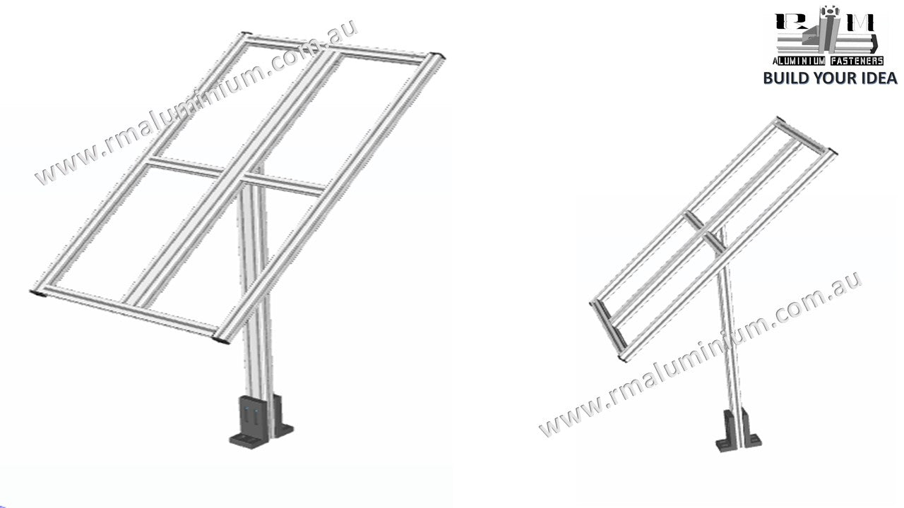 Customise Single Solar panel frame panel – RM components