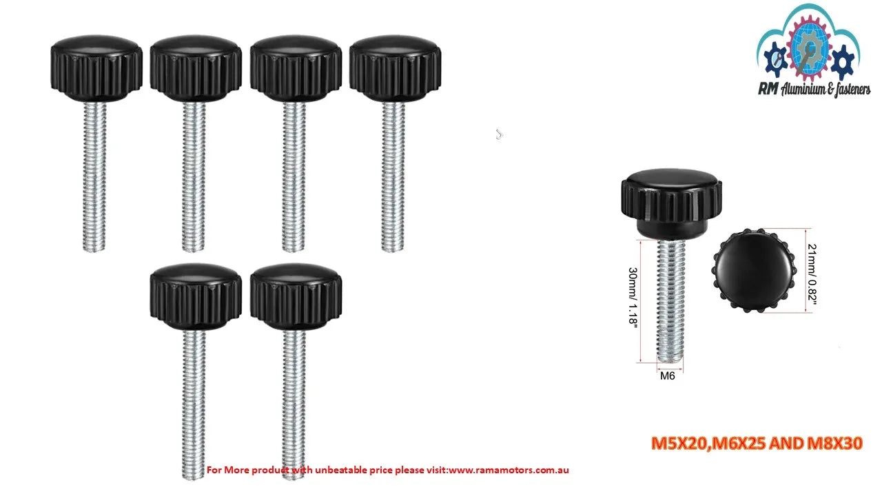 M8x30 Thumb Screw – RM components